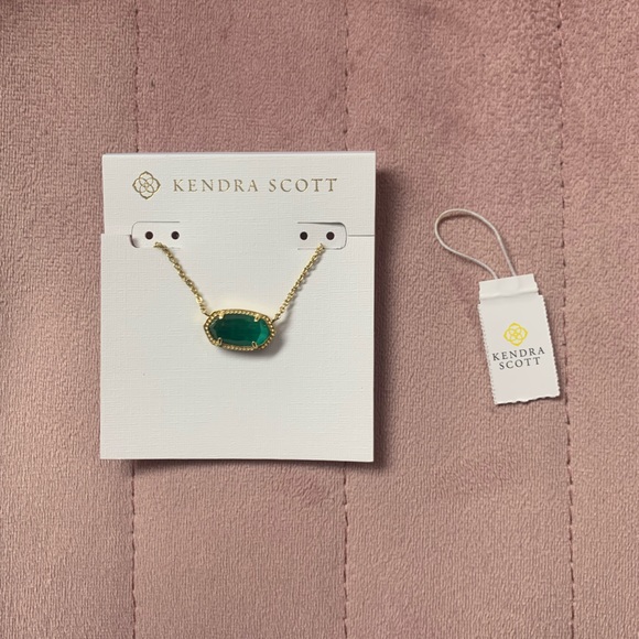 Kendra Scott | Jewelry | Kendra Scott Gold Elise Pendant Necklace In ...